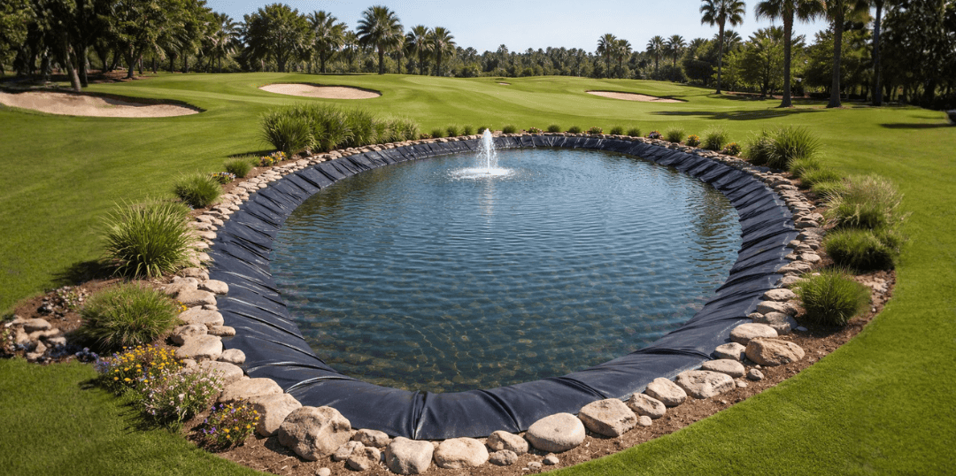 Water management in golf courses: How geosynthetics optimize efficiency